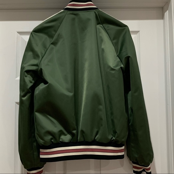 Coach | Jackets & Coats | Nwt Coach Pink Floralfaded Green Souvenir ...